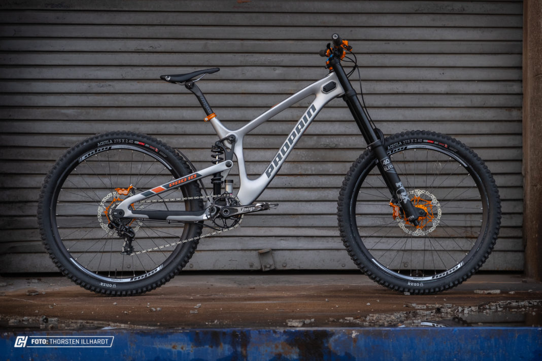 Propain Rage CF - Testplattform 2018